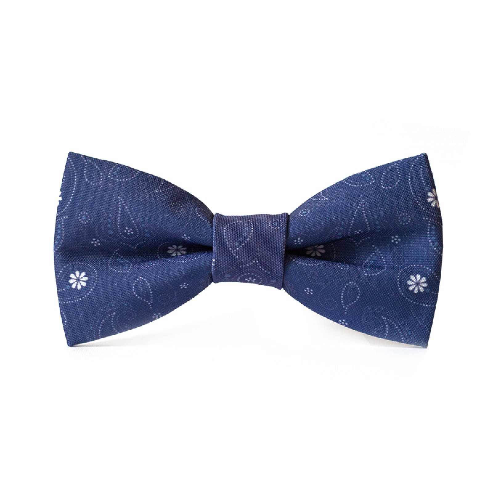 Papion personalizat cu modele albastre - PAPIOANES.com